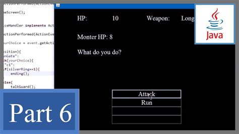 How to Make a Text Adventure Game with GUI in Java FINAL - Complete the game - YouTube