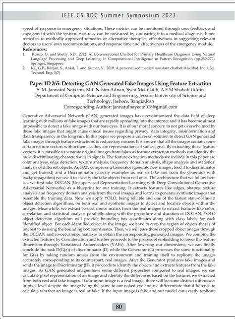 Pdf Detecting Gan Generated Fake Images Using Feature Extraction