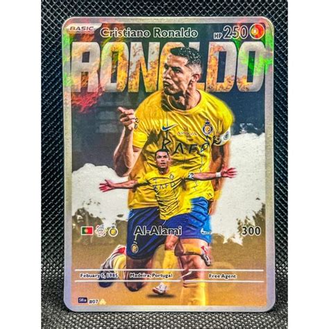 Cristiano Ronaldo Pokemon Card Special Art In 2025 Pokemon Cards