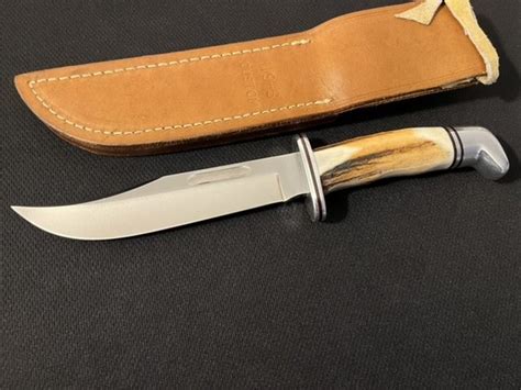 Special Stag Buck Custom Knife 119 S Hunting Fighting Pre 1986