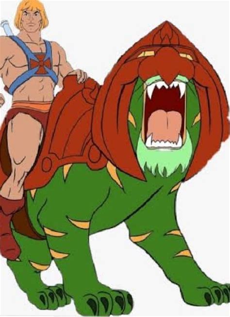 He Man E Battlecat Cartoon Tv Shows 80s Cartoons Dc Comics Art