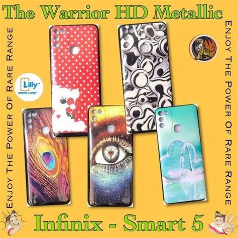 Plastic HD Metallic Print Infinix Smart Mobile Back Cover Size Inch At Rs In Ahmedabad