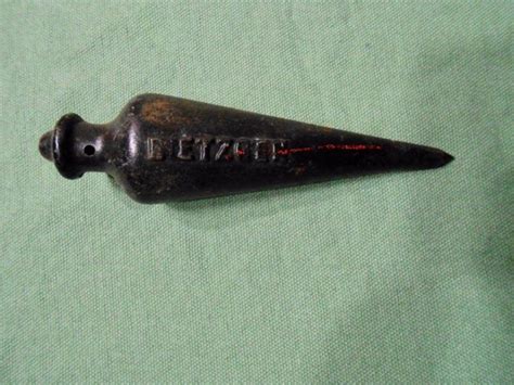 Vintage Bietzgen Plumb Bob German Plum Bob German Hand Tool Vintage