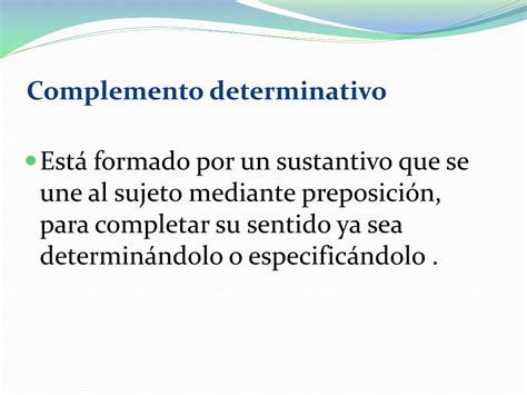 Ppt Los Complementos Powerpoint Presentation Free Download Id2582815