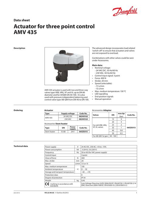 Unlock The Power Of Danfoss Datasheets Everything You Need To Know