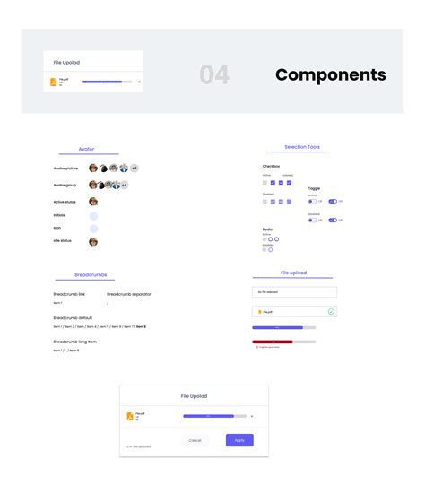 UI Style Guide Design On Behance