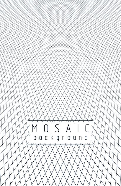Premium Vector Abstract 3d Linear Mesh Vector Background Abstract Dimensional Lattice Surface