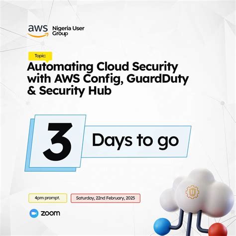Awsnigeriausergroup Cloudsecurity Awsconfig Guardduty Securityhub