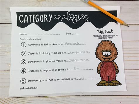 Look At These 8 Analogy Sentence Examples The Pedi Speechie