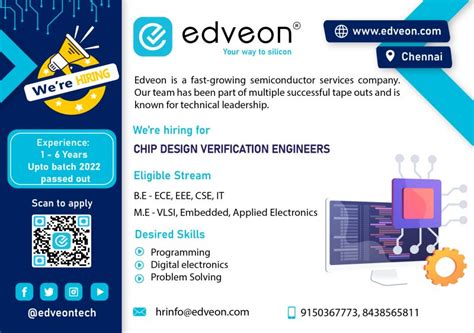 Priya R On Linkedin Hiring Verificationengineer Semiconductorjobs