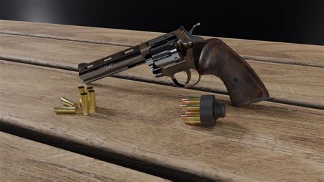 Colt Python Replace Animated Gta5