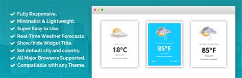 6 Best Free Wordpress Weather Widget Plugins 2024 Wpshopmart