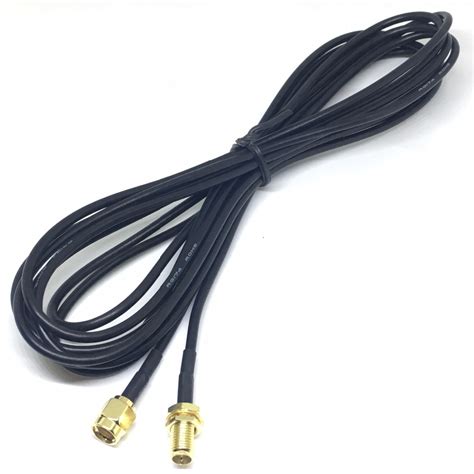3m Wi Fi Antenna Extension Cable Rp Sma For Wifi Wan Router