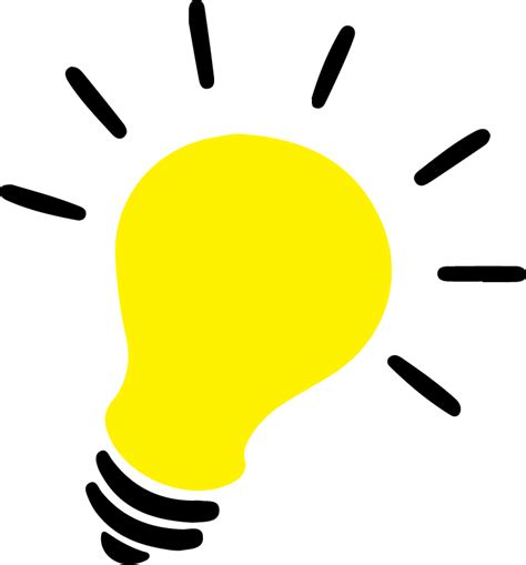 Idea Bulb PNG Transparent Image PNG Mart
