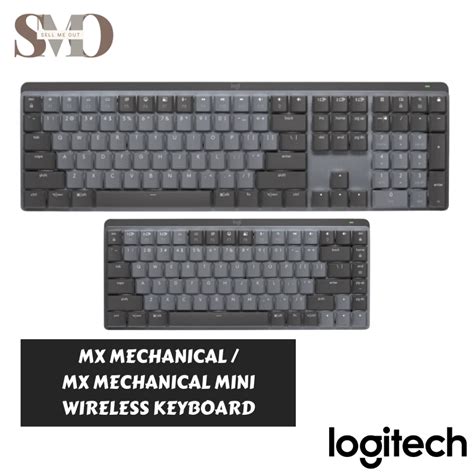 Geniune Logitech MX MECHANICAL MX MECHANICAL MINI Wireless Keyboard Logitech Flow Bluetooth
