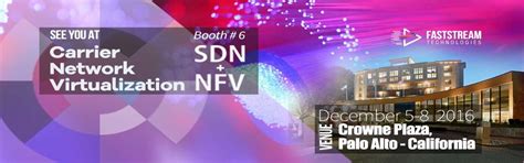 Network Virtualization Sdn Nfv Faststream Technologies