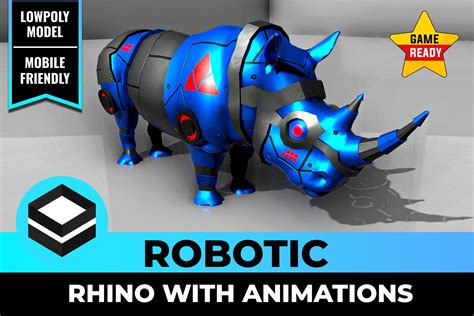 Roboticrhino 3d Robots Unity Asset Store
