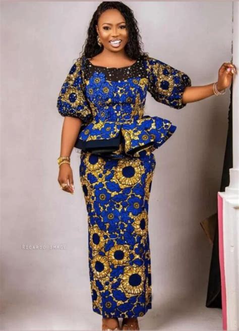 Fascinating Ankara Skirt And Peplum Blouse Styles To Sew This Season Od9jastyles