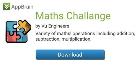 maths challange for android free app download