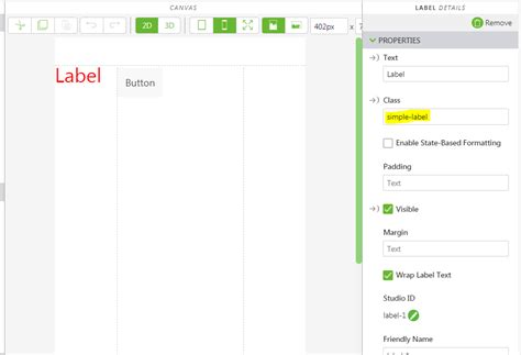 How To Change Font Height And Color For D Label PTC Community