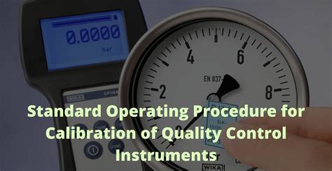 What Is Calibration In Quality Control At Margie Ronald Blog