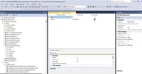 Spent Today Working On My Blazorwebapp Meeting Scheduler By Creating The Tables For My Sql
