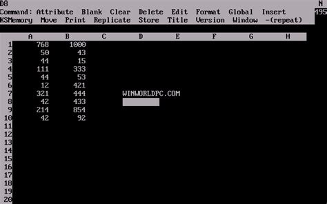 Winworld Visicalc Advanced Ibm
