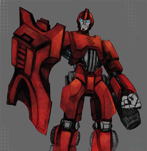 Transformers Ironhide Sketch Transformers Aoe Ironhide Concept Art