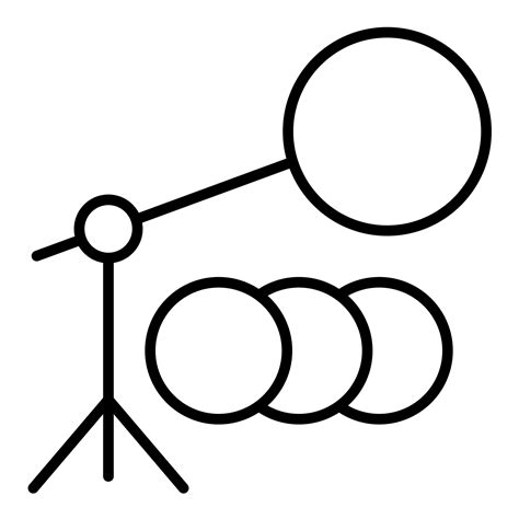 Camera Reflector Line Icon 14728765 Vector Art At Vecteezy