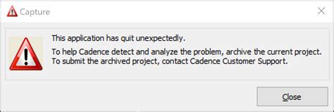 FAQ PSPICE FOR TI What Do I Do If PSpice For TI Has Crashed Or Quit Unexpectedly