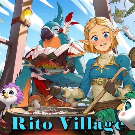 Legend Of Zelda Botw Rito Village Remix Marsh Plaza