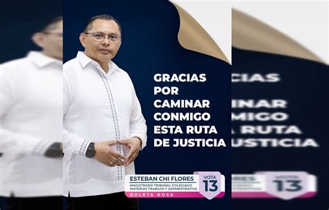 “gracias De Corazón” Esteban Daniel Chi Flores Cierra Campaña Con