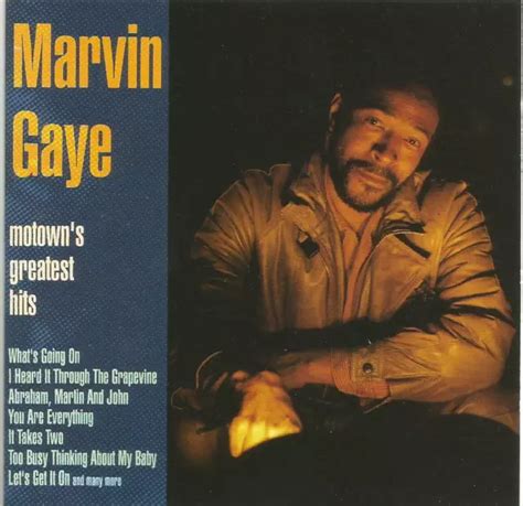 Marvin Gaye Motowns Greatest Hits 1992 Motown Cd Album £6 00