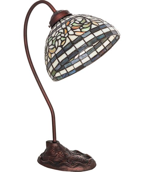 18 High Tiffany Turning Leaf Desk Lamp 247787