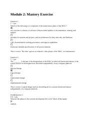 Module C Mastery Exercise Docx Module Mastery Exercise Question Pts Which Of The