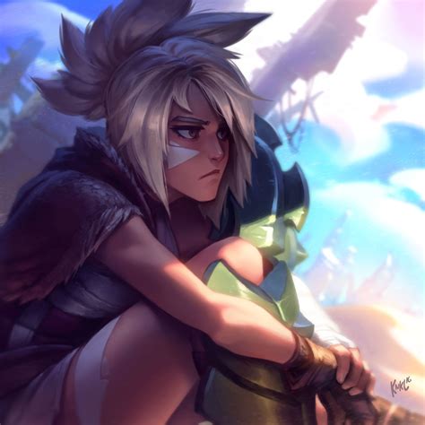 Artstation League Of Legends Riven The Exile