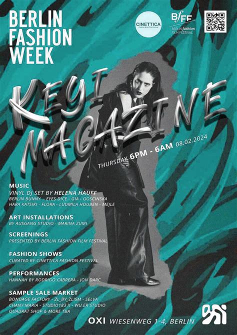 Keyi Magazine X Berlin Fashion Week 08th Of February 5pm 6am
