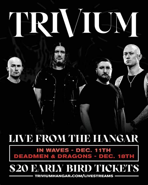Trivium Announce In Waves And Deadmen And Dragons Livestream… Kerrang