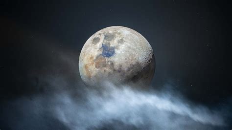 Luna En Las Nubes Fondo De Pantalla 4k Hd Id8776