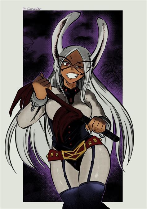 Mirko Cosplaying As Midnight Scrolller