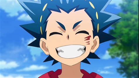 Download Valt Aoi Happy Expression Beyblade Wallpaper