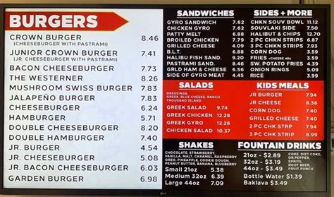 Crown Burgers Updated June 2026 21 Photos And 22 Reviews 4689 S
