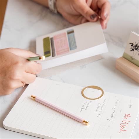 The Week Planning Notepad