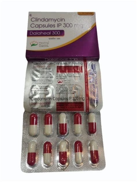 Clindamycin 300 Mg Capsules Dalaheal At ₹ 225stripe Nagpur Id