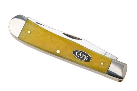 Case Trapper 20030 Smooth Yellow Bone 6254 Ss Pocket Knife