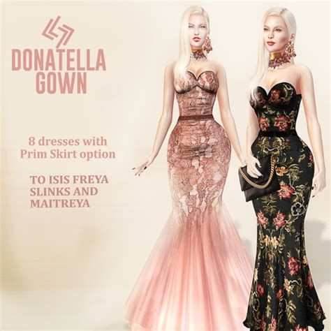 Second Life Marketplace The Legendaire Donatella Gown