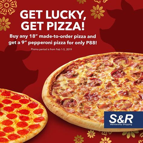 Sandr Pizza Promo February 2019 Manila On Sale