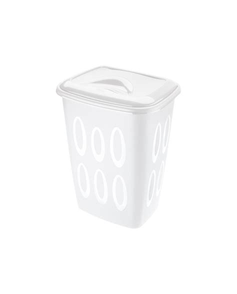 Laundry Box No Perforations In Base 45 L White Tontarelli Shop Europe
