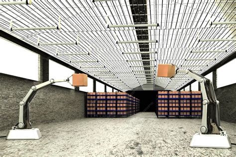 Premium Photo Robot Arm Object For Manufacturing Industry Technology Product Export And Import