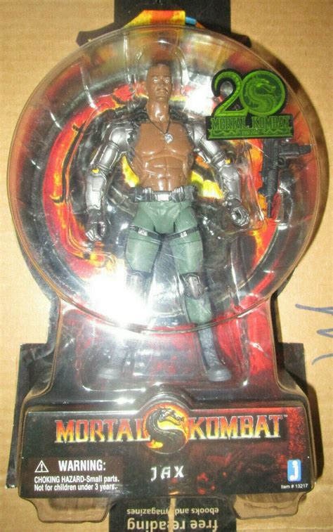 Mortal Kombat 9 Jax Figure Mk9 20th Anniversary Jaswares 2011 Jackson